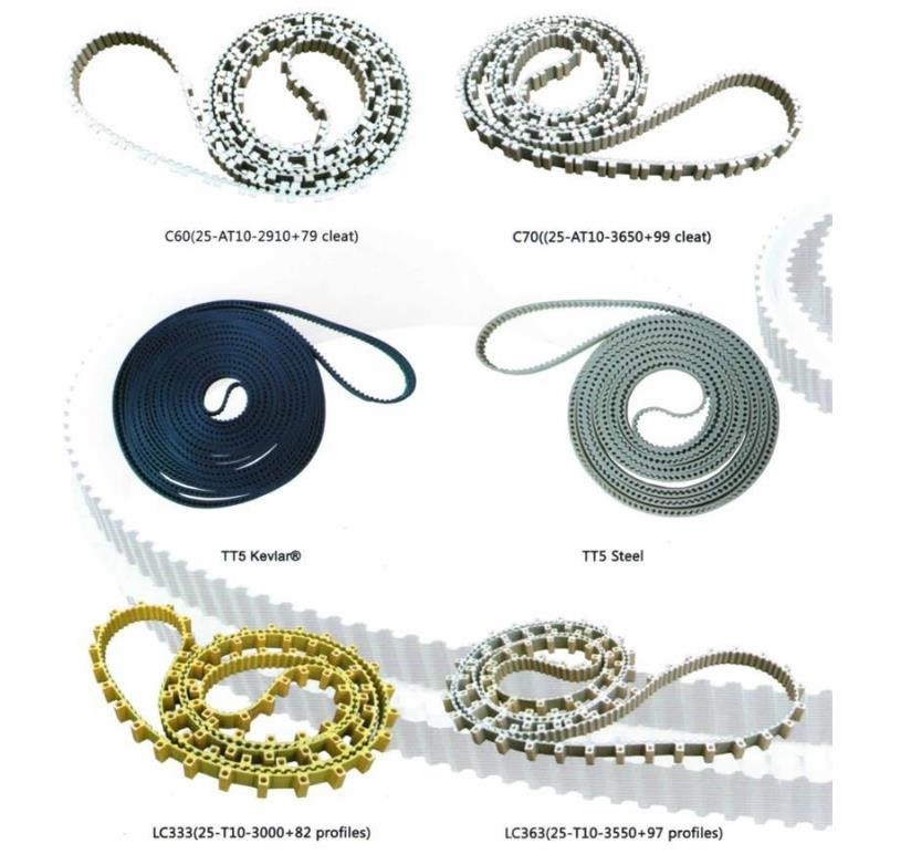 Rieter carding machine C60, C70 flat top belt, Lakshmi LC333, LC363 ...